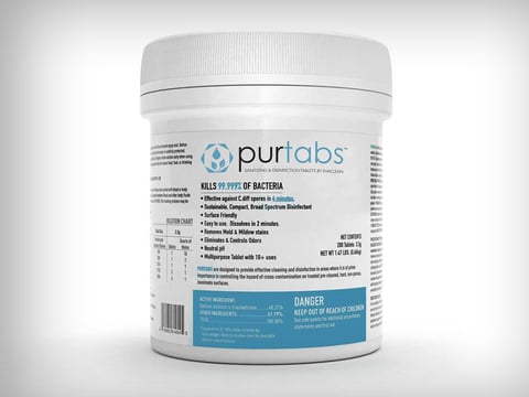 PurTabs Disinfecting & Sanitizing Tablets